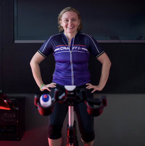 Izabela Ruprick on bike – Indoor Cycling Association