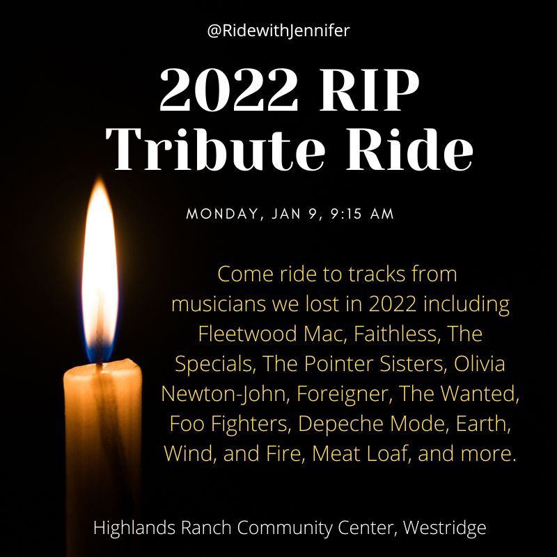Profile: RIP 2022, Tribute Ride for the Artists We Lost in 2022 ...